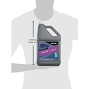 Thetford Premium RV Wash and Wax, Detergent and Wax for RVs / Boats / Trucks / Cars - 1 Gallon - Thetford 32517