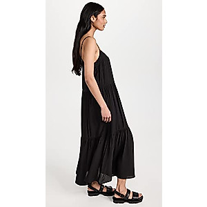 Z SUPPLY Women's Waverly Dress, Black, XL