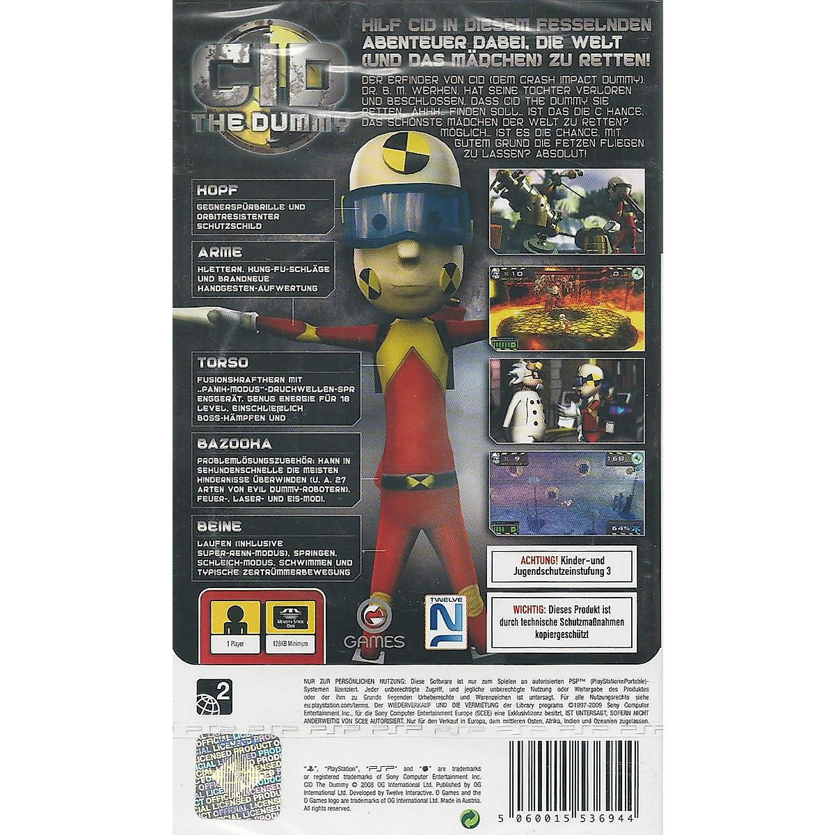 CID the Dummy - Sony PSP