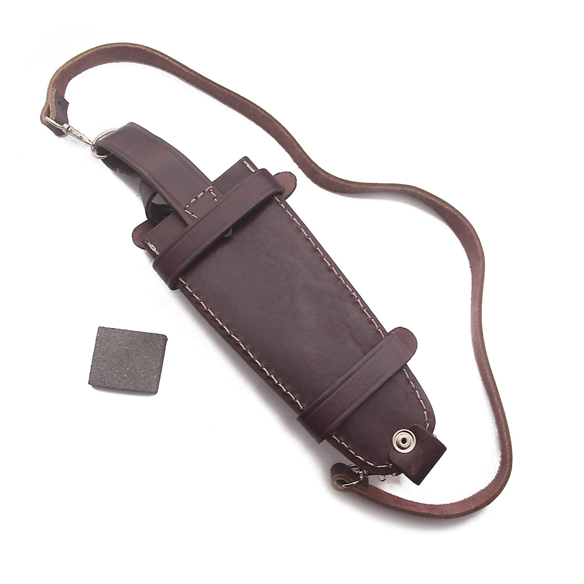 GCS Custom Handmade Sheath for Hunting Knife Survival Knife Bowie Fixed Blade Knives Left Hand Cross Draw Sheath for Men GCS190