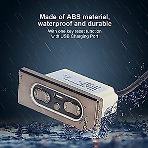 Alvinlite Electric Sofa Remote, Chair Lift Recliner Remote with 5 Button Lift Chair Hand Control USB Charging Hand Control Handset Recliner Power Cord Replacement 29V