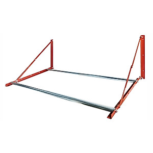 Heavy Duty Adjustable Wall Mounted Tire Rack,Folding and Adjustable 30"-48" Tire Storage Rack,Tire Rack for Garage With Telescopic Rods, Hanging Garage Tire Rack for Spare Car Wheel Rack 420 lb.
