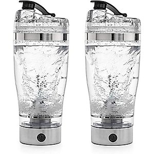 Electric Coffee Protein Shaker Blender My Water Bottle Automatic Movement Vortex Tornado 450ml Free Detachable Smart Mixer Cup (2)