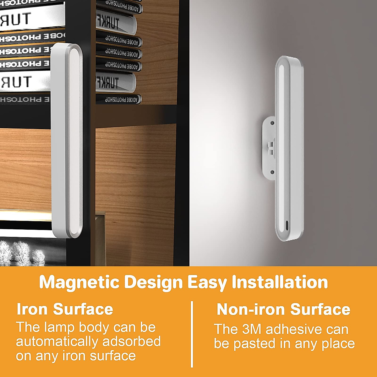 BEYONDOP LED Desk Lamp for Home Office, Magnetic Lights with 1800mah Rechargeable Battery, Full Dimmable Reading Lamp, Battery Operated Lights, Eye-Caring Table Lamp for Dorm School Gifts, 4000K