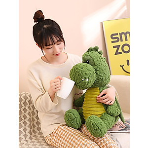 Soft Dragon Stuffed Animals Dragon Plush Toys Dragon Plushies Throw Pillow Dragon Hugging Dragon Cuddly Dragon Doll Gift for Kids and Lovers in Christmas, Valentine's Day (20 Inch)