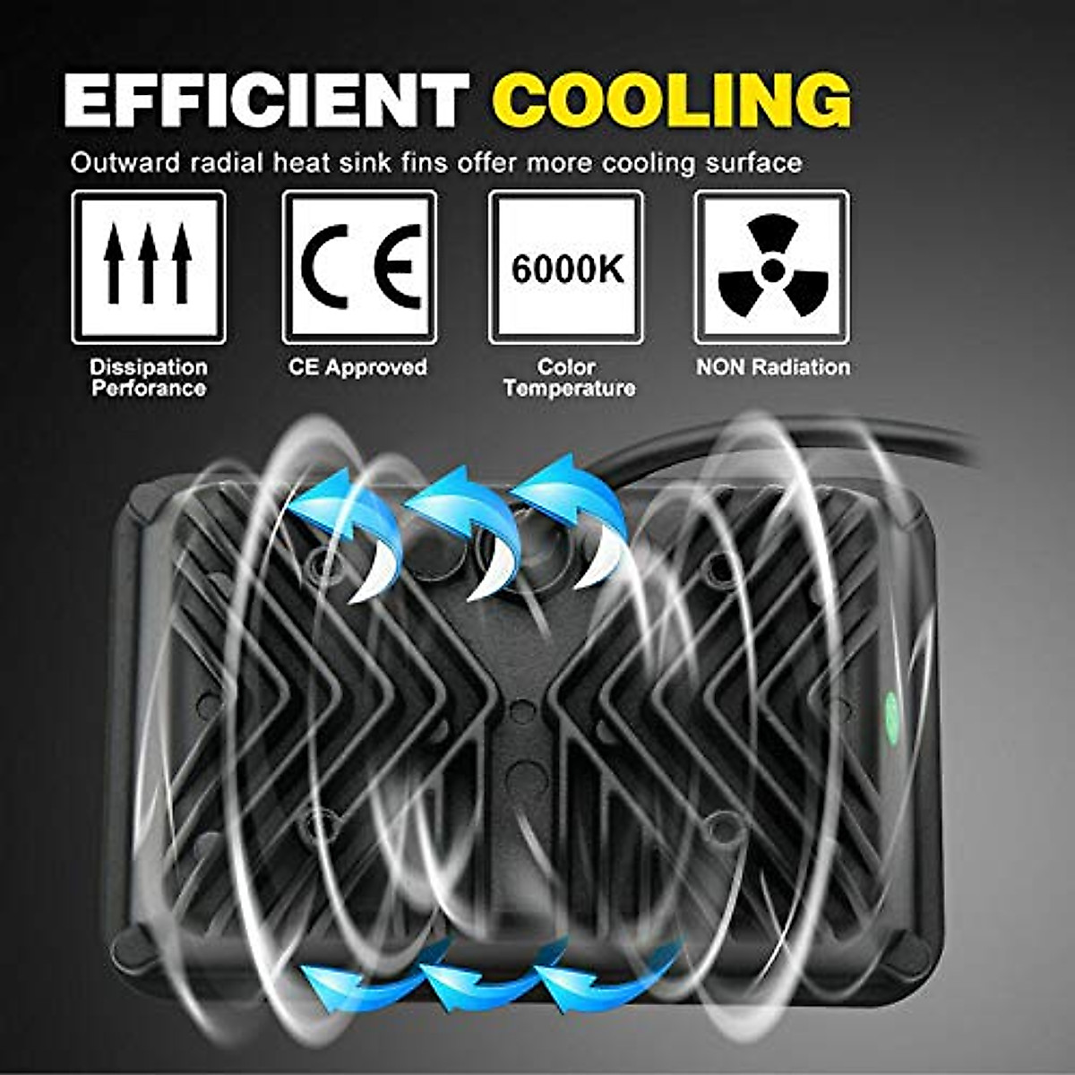 AUTOFU 4PCS 4X6 LED Headlights DRL for Chevy Pick Up Trucks C10 C20 K10 K30 K5 Blazer Suburban (1981 to 1987), Sealed Beam High Low H4651 H4642 H4652 H4656 H4666 H4668 H6545 Conversion Kit