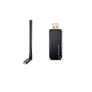 BrosTrend 1200Mbps USB WiFi Network Adapter for Laptop and BrosTrend 650Mbps Linux WiFi Adapter for Ubuntu, Mint, Kali, Debian, Kubuntu