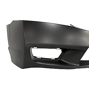 BUMPER-KING Front Bumper Cover Compatible with 2009 2010 2011 Honda Civic Sedan/Hybrid 09 10 11 HO1000266 Primered Ready For Paint