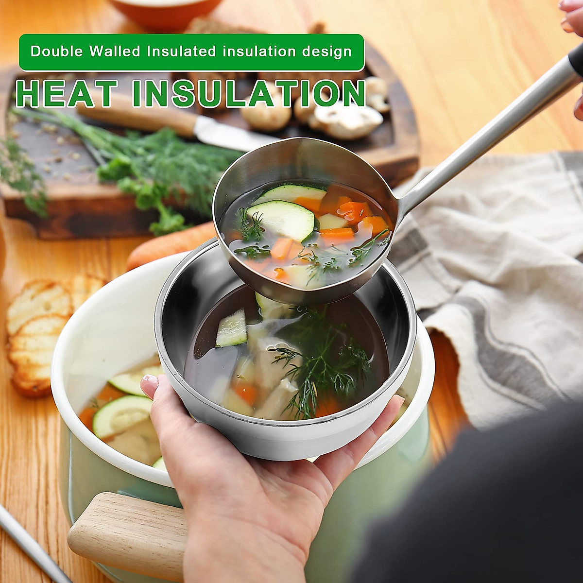 Mimorou 20 Pack 304 Stainless Steel Bowl Set 13oz Double Walled Insulated Snack Bowls Small Metal Mixing Bowls Lightweight Toddler Bowl Multipurpose Dinner Bowl for Ice Cream, Cereal, Snack