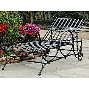 International Caravan Mandalay Single Multi-Position Chaise Lounge