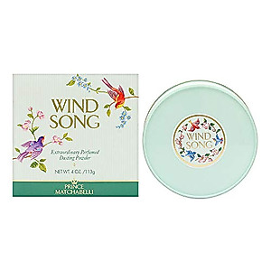 Prince Matchabelli Wind Song By PRINCE MATCHABELLI For Women 4 oz Dusting Powder, white