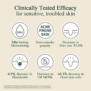 Pyunkang Yul [PKY] Calming Moisture Barrier Cream Instantly Soothes Sensitive Skin, Hyaluronic Acid & Ceramide for Hydration, Vegan, Korean Skincare (1.69 Fl. Oz, 50ml)