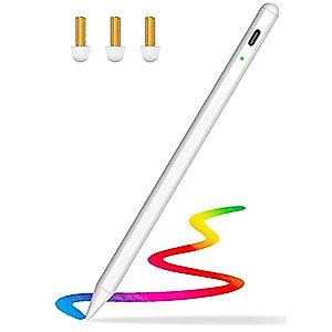 Stylus Pen for Apple iPad Pencil: iPad Pen Stylus with Palm Rejection Compatible with 2018-2023 Apple iPad 10th 9th 8th 7th 6th iPad Pro 11 inch 12.9 inch iPad Mini 5th 6th iPad Air 5th 4th 3rd Gen