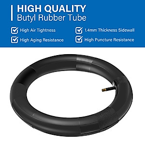 12.5 x 2.25 (12-1/2 x2-1/4) Tire & Inner Tube Set for Razor Pocket Mod (Bella, Betty, Bistro, Daisy, Hannah, Sweet Pea), RSF350, Currie, Schwinn, GT, IZIP, eZip, MX125 Dirt Rocket Electric Scooters
