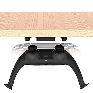 kekafu Game Controller Desk Mount Game Controller Holder Storage Rack Game Under Desk Storage Rack No Drilling Stick Under Desk Stand Hanger for Gaming Controllers