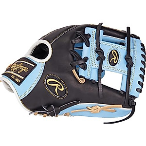 Rawlings | HEART OF THE HIDE R2G Baseball Glove | Right Hand Throw | 11.75" - Pro I-Web | Columbia Blue/Black