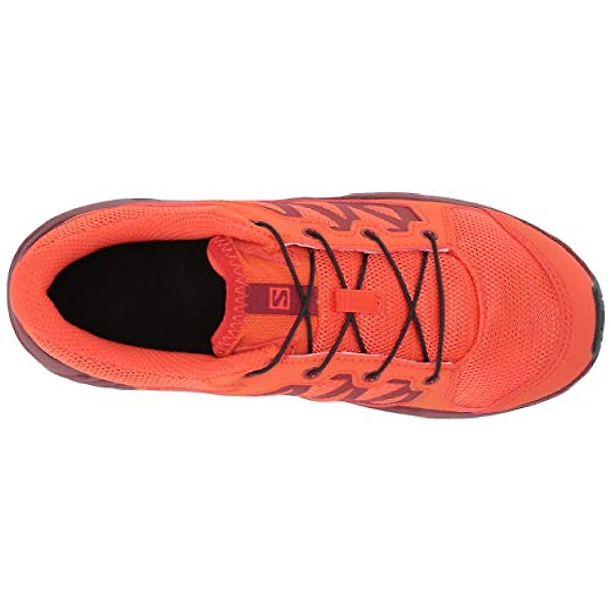 Salomon Kids' XA Elevate J Trail Running Shoes, CHERRY TOMATO/Red Dahlia/Black, 13K