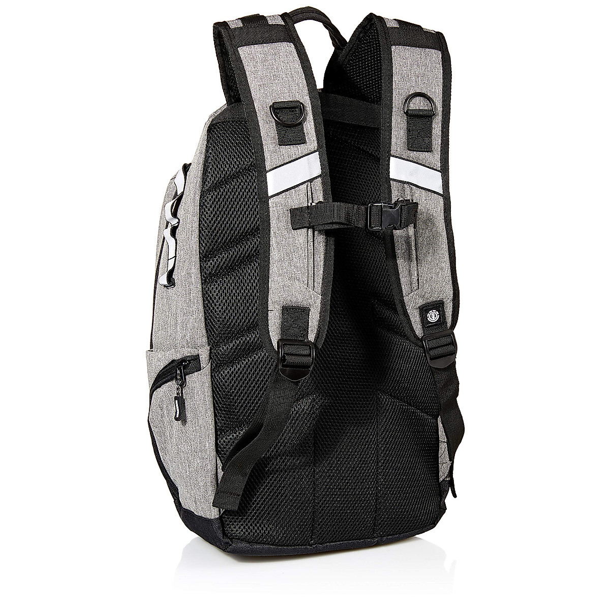 Element Men's Mohave Backpack - Lightweight -School Bookbag -With Skate Straps, Grey Heather