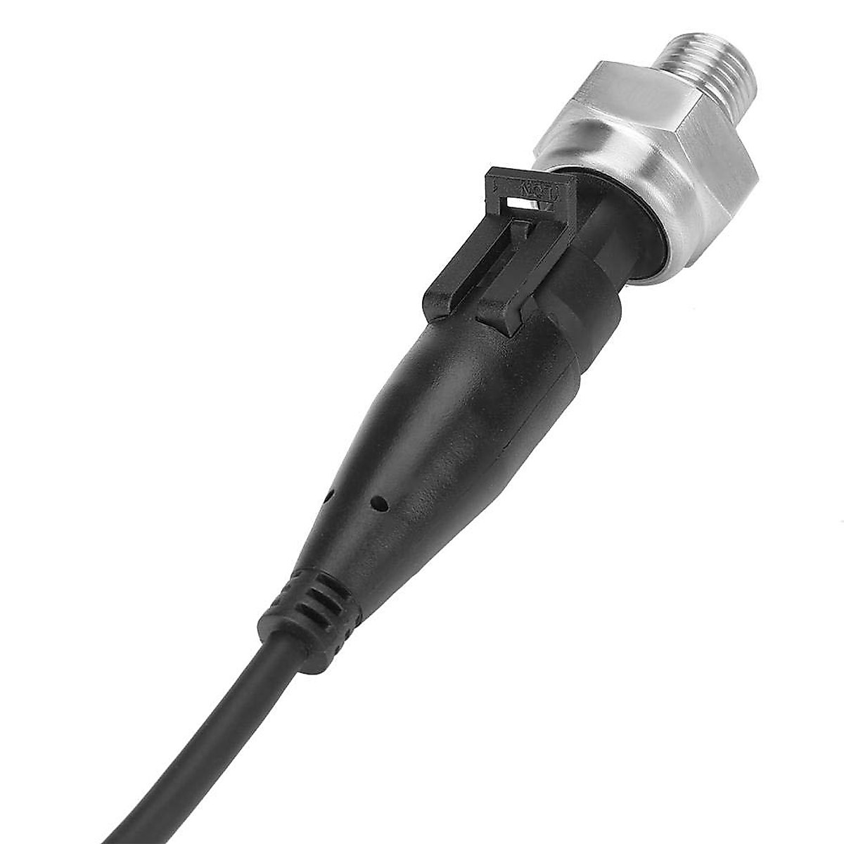 G1/4" Pressure Transducer Sensor Input 5V Output 0.5-4.5V / 0-5V Accuracy Analog Sensor Output for Water Gas Oil(0-150PSI)