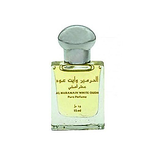 Haramain White Oudh for Men and Women (Unisex) CPO - Concentrated Perfume Oil (Attar) 15 ML (0.51 oz)