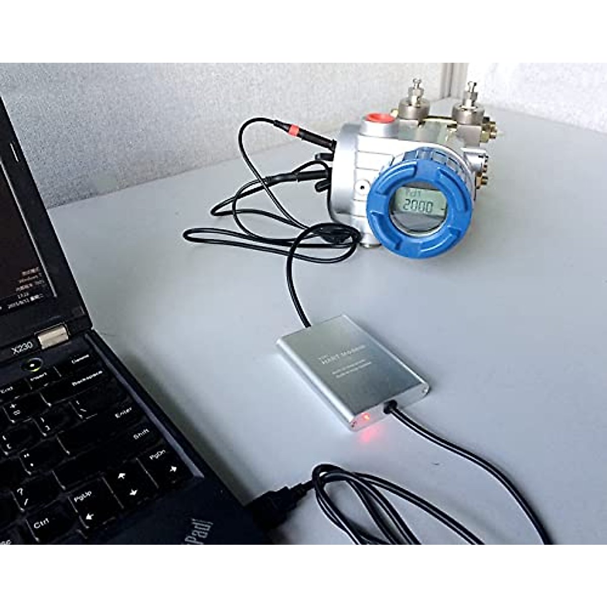 GLTL USB Hart Modem M195 USB to Hart Protocol Modem Hart Transmitter HART Convertor（Applicable to All Hart Instruments/International Version）