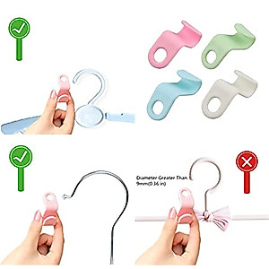80 Pcs Clothes Hanger Connector Hooks, Outfit Hangers, Hanger Extender Clips, Cascading Hanger Hooks, Space Saving Wardrobe Clothing Outfit Hangers Hooks for Organizer Closet Cabinet
