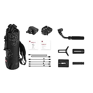 Zhiyun Weebill 3S Combo 3-Axis Gimbal Stabilizer for DSLR and Mirrorless Camera Compatible with Sony Nikon Canon Panasonic LUMIX Extendable Sling Grip Integrated Fill Light PD Fast Charge