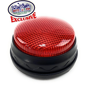Matty's Toy Stop Lights & Sounds Electronic 3 Mode Red & Blue Game Answer Buzzer and Count Down Timer Gift Set Bundle (Perfect for Games, Classrooms, etc.) - 2 Pack