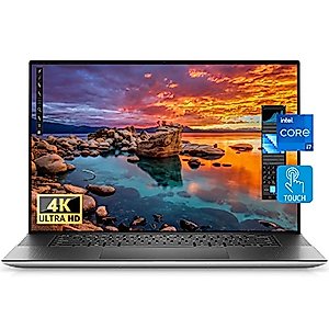2021 Newest Dell XPS 17 Laptop 9710, 17" UHD+ Touch Display, Intel i7-11800H, GeForce RTX 3050, 32GB RAM, 1TB SSD, IR Camera, Backlit Keyboard, Fingerprint Reader, Wi-Fi 6, Thunderbolt, Win 10 Pro