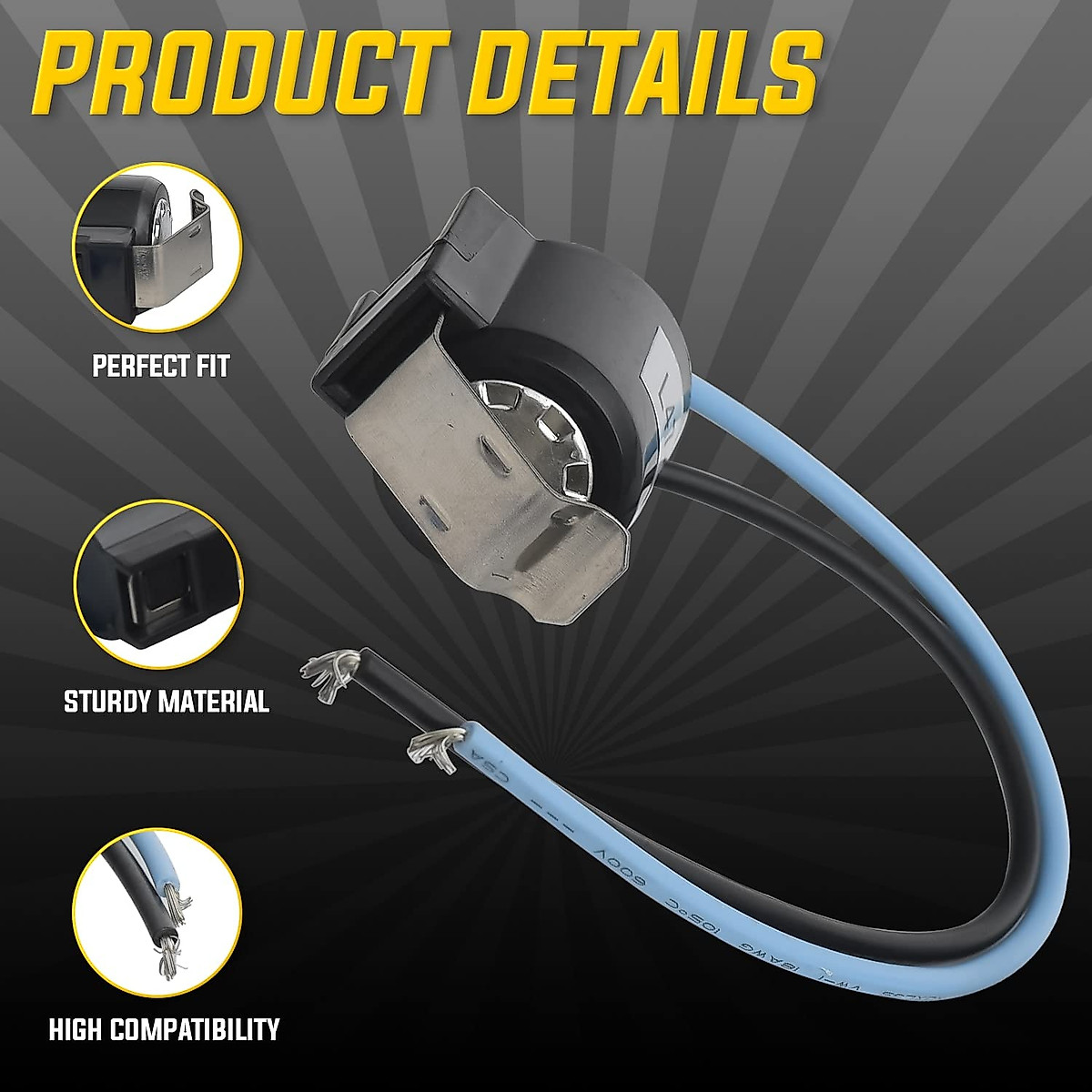 5303918214 Refrigerator Defrost Thermostat by Seentech - Exact use for Frigidaire Kenmore Electrolux - Replace Part Number AP2150145 PS469522 AH469522 EA469522, 75303918214, 892545