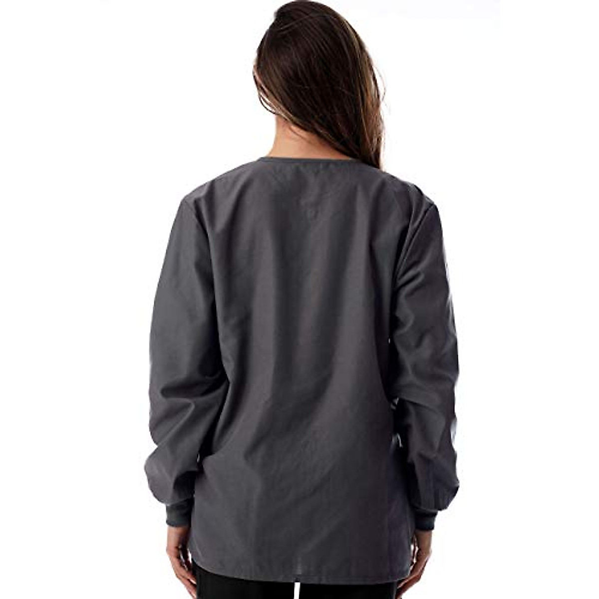 Just Love Womens Solid Jacket 4501-STLGRY-XL Steel Grey