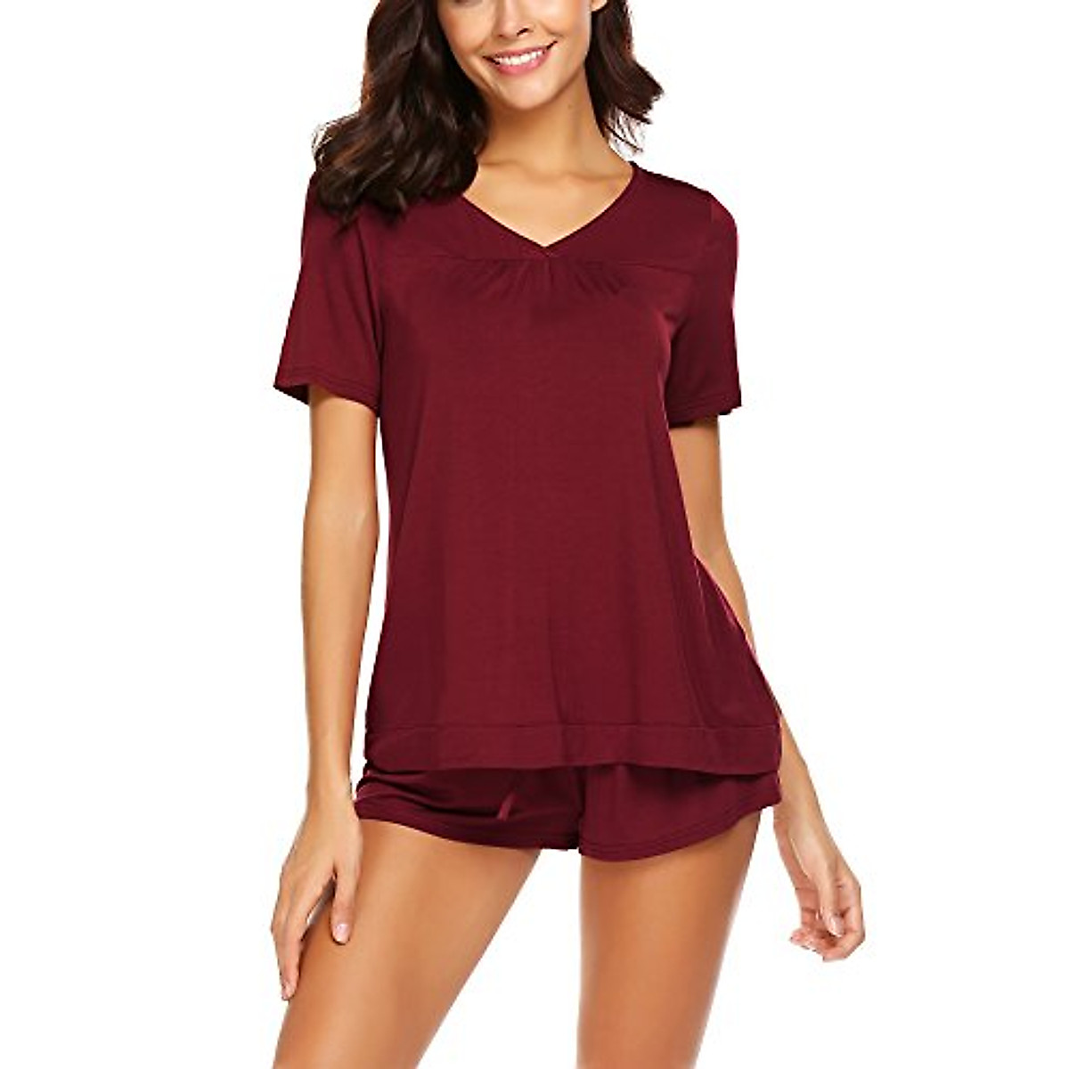 Avidlove Women's Shorts Pajama Set Short Sleeve Sleepwear Nightwear Pjs Holiday Pajamas for Women S-XXL