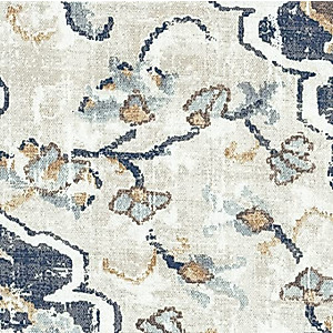 HomePop Home Decor |K7646-A862 | Upholstered Modern Rectangular Storage Ottoman | Hinged Lid Ottoman with Storage for Living Room & Bedroom, Antiqued Ebony Cream