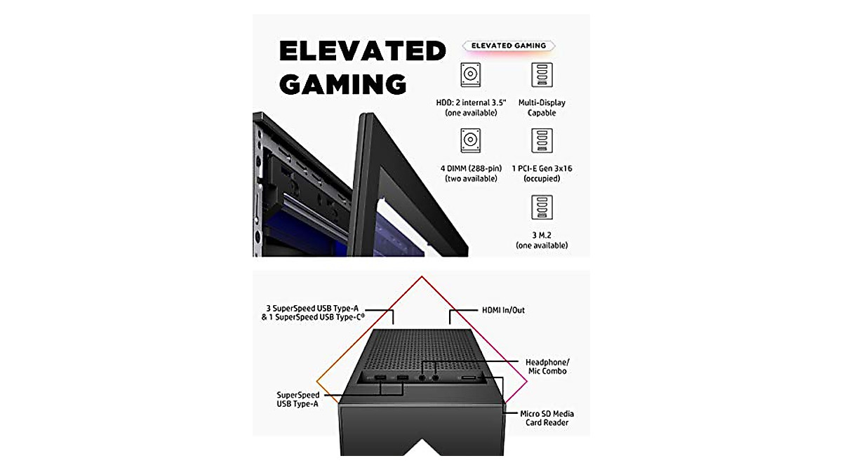 OMEN 30L Gaming Desktop PC with RTX 3080 | Powerful 10th Gen Intel i9