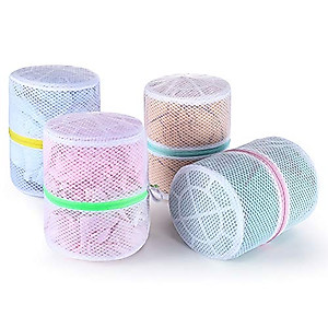 GOGOODA 10 Pack Mesh Laundry Bags,6 Pack Fine Mesh Laundry Bags and 4 Bra/Sock Wash Bags