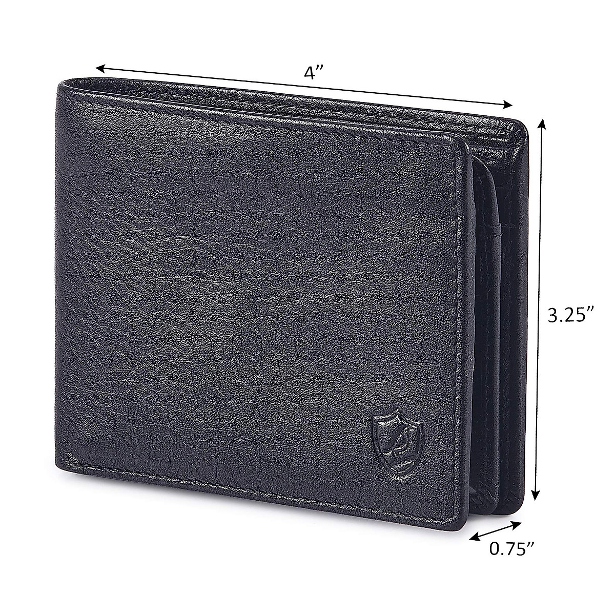 Cochoa Women's Crossbody Real Leather Triple Zip Bag, Purse, Travel Bag Set with RFID Blocking Stylish Bifold Wallet With 2 ID Window