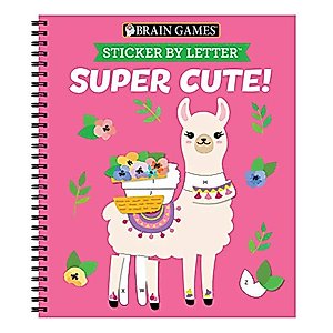 Brain Games - Sticker by Letter: Super Cute!
