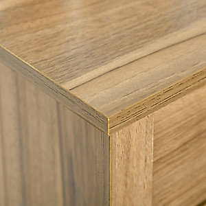 HOMCOM Sideboard, Natural Wood Effect