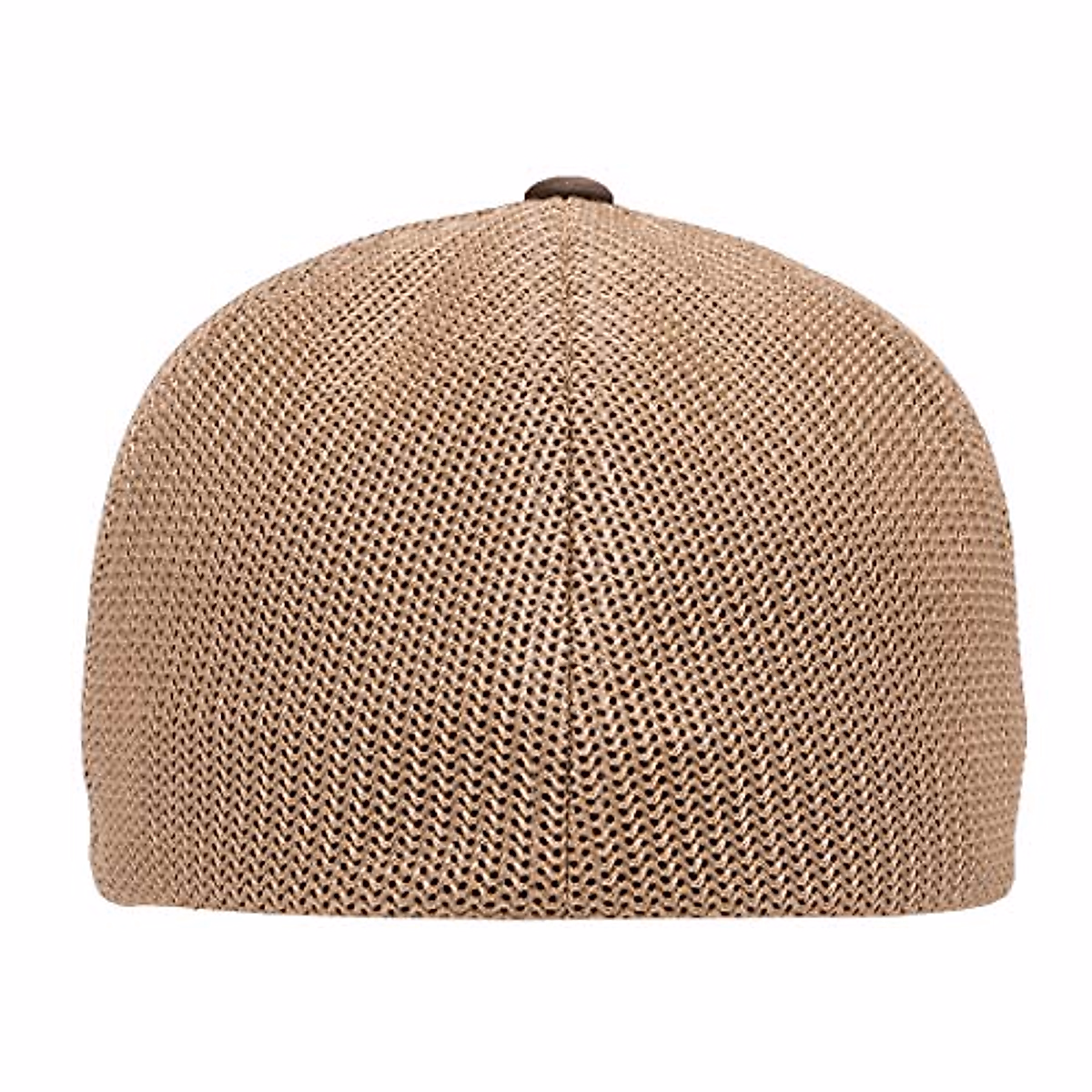 1973-1991 Blazer K5 Truck Classic Outline Design Flexfit 6511 Trucker Mesh Fitted Cap Brown/Khaki