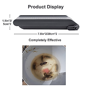 Mouse Traps,Rat Traps for House Walk The Plank Auto Reset Rat Traps Outdoors Mouse Trap Bucket,Rat Trap Bucket Spinner Ramp Included Multi Catch Auto Reset No See Kill Sanitary Safe Mousetrap (Size :