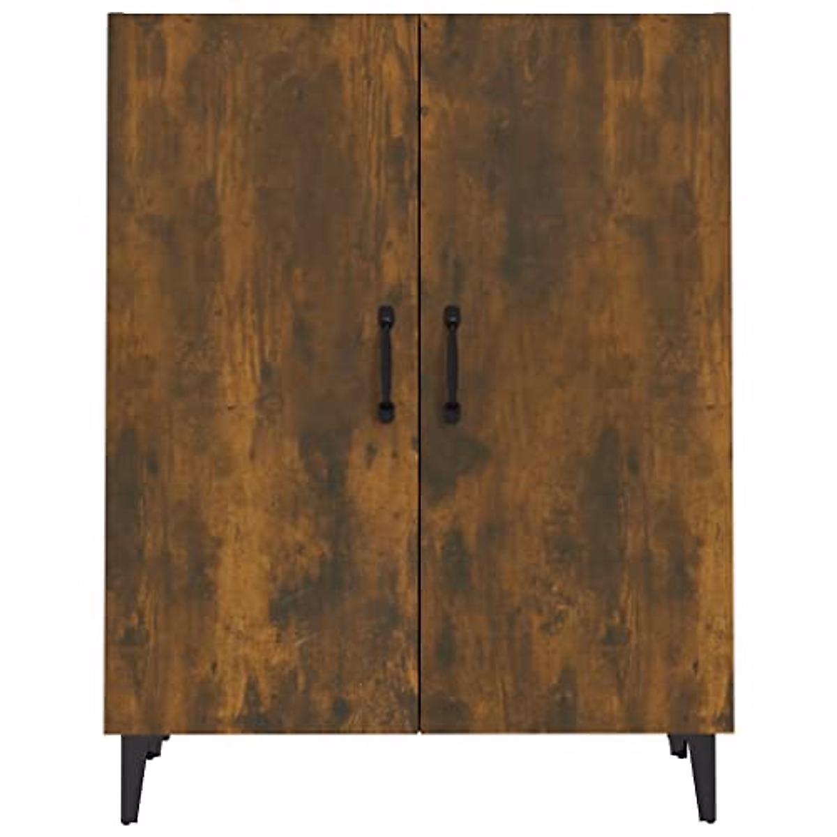 Natulvd Kitchen Sideboard Buffet Cabinet with Double Doors, Industrial Medical Cupboard Console Table Coffee Bar Cabinet for Entryway, Living Room, Dining Room - Rustic