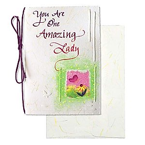 Blue Mountain Arts Greeting Card “You Are One Amazing Lady” for Mother’s Day, Birthdays, Anniversaries, or Anytime You Want to Celebrate a Wonderful Woman in Your Life, Model Number