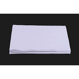 YYCRAFT 1 Yards Soft Felt by The Yard Fabric 74 Inch Wide 1.6mm Thick DIY Arts & Crafts Sewing-White