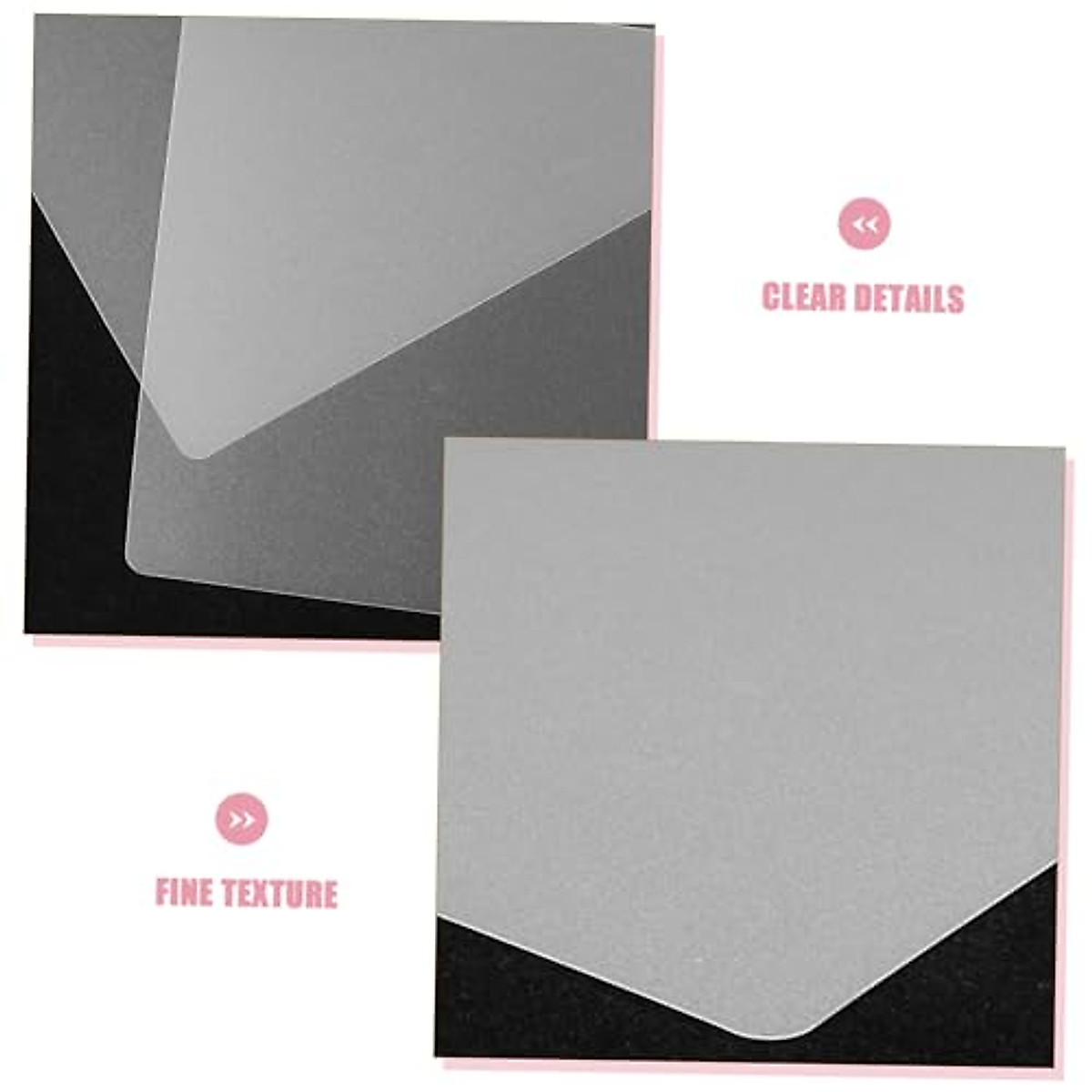 KALLORY 10pcs Copying Board Drawing Board 3D Drawing Paper Templates 3D Printing Pen Mat Painting Mat Basic Template Drawing Tool Plastic