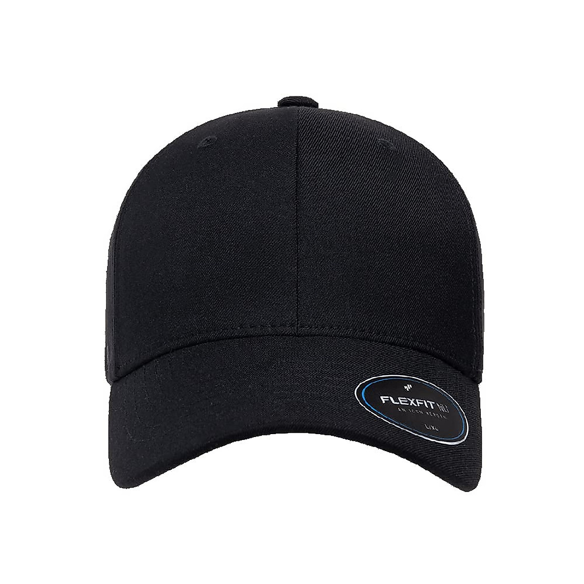 The Hat Pros | Flexfit NU Tri-Layer Men's Athletic Baseball Hat Fitted 6100NU Cap (as1, Alpha, l, x_l, Black)