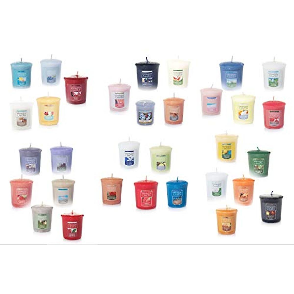 Yankee Candle 12 Count Pack Samplers - Assorted Scents