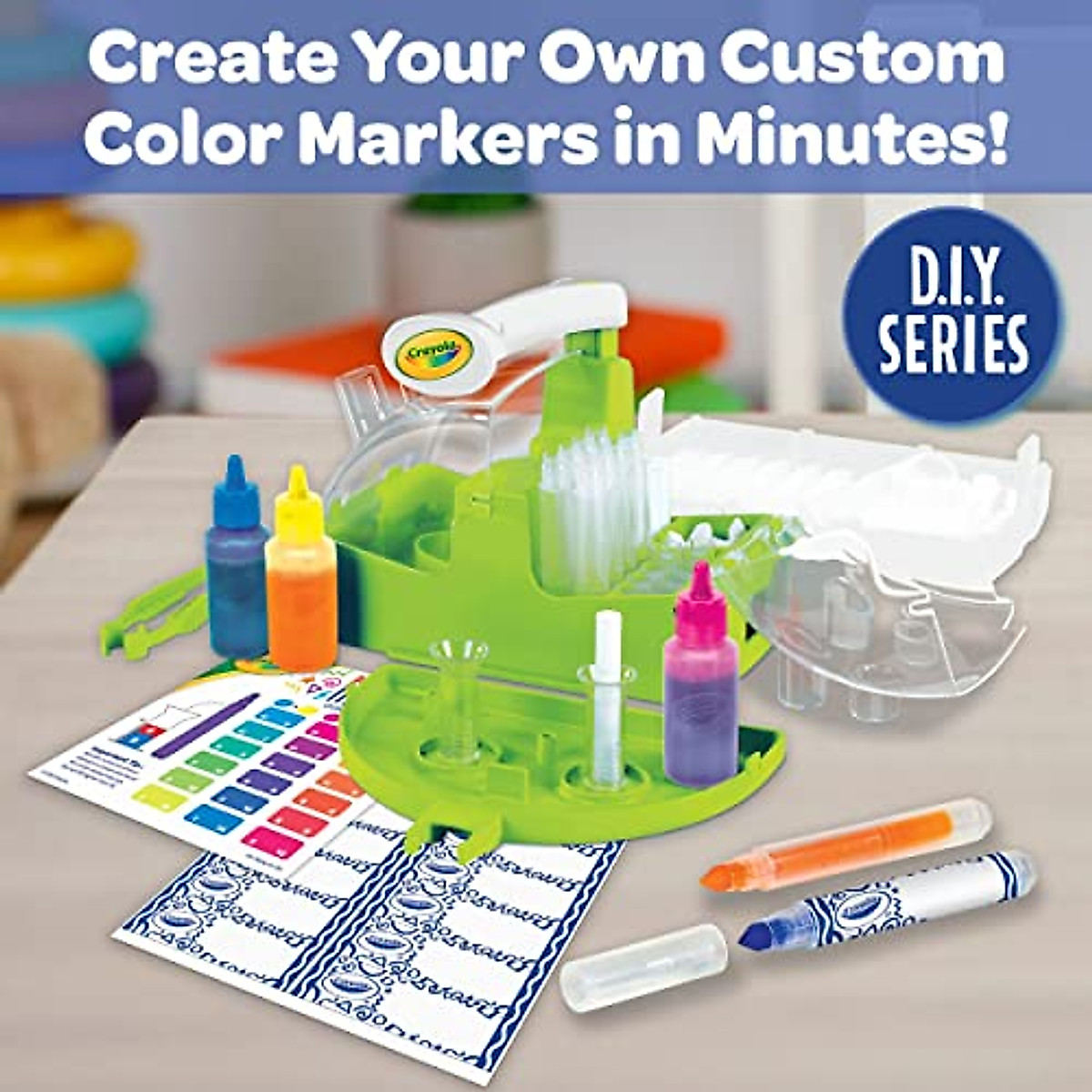 Crayola Marker Maker, DIY Kids Crafts, Create 16 Markers for Kids, Arts & Crafts Kit, Gift for Girls & Boys, Ages 7+