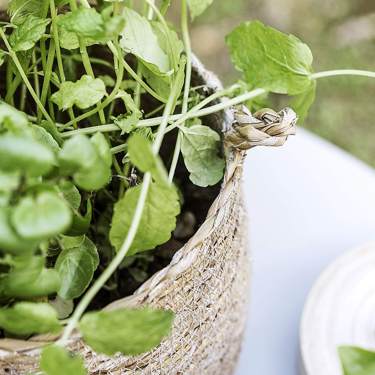 House Doctor Basket Hang, 18 x 18 cm, Nature