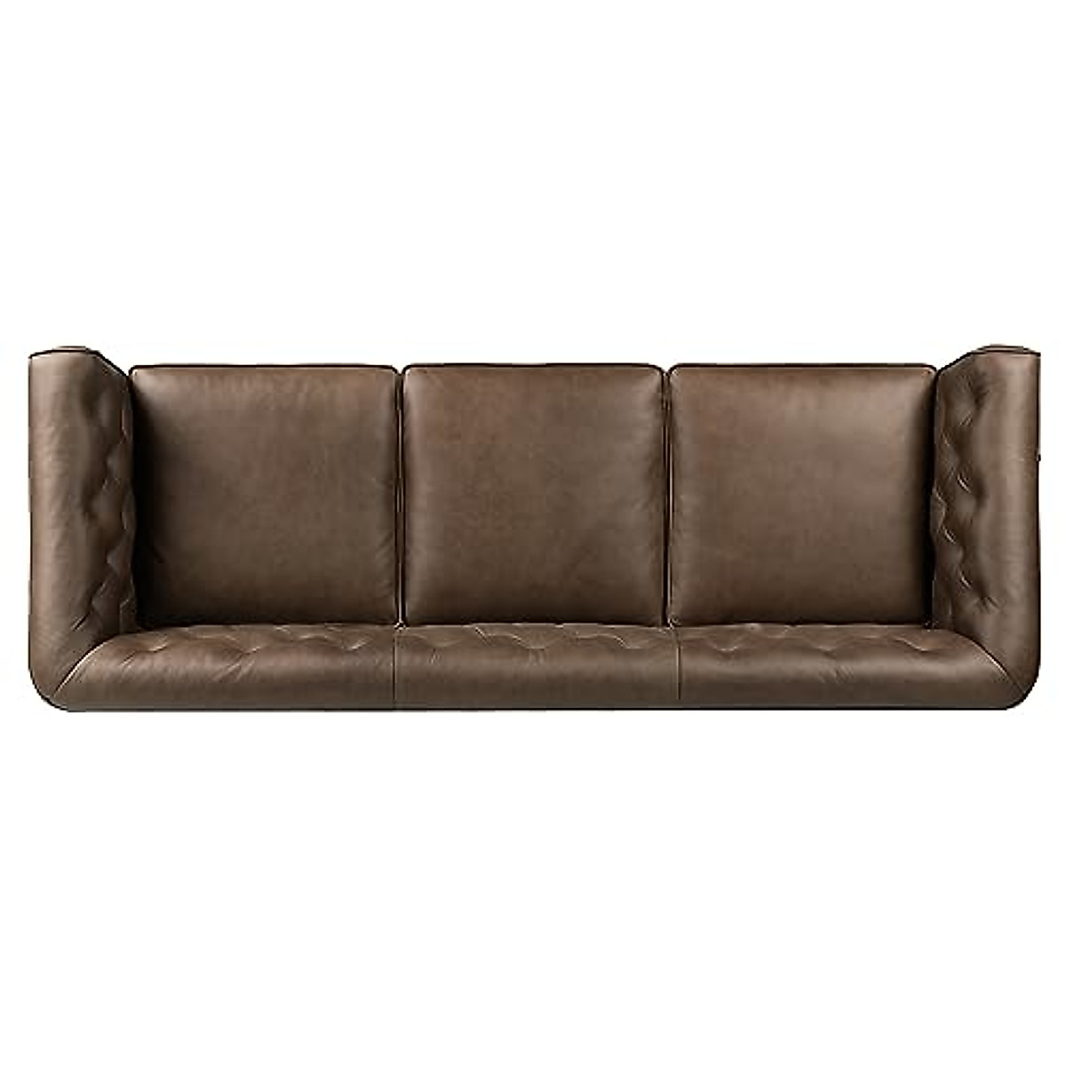 POLY & BARK Essex Furniture, 89 inches, Cocoa Brown