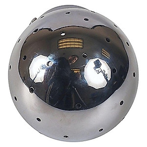 Pin-Style CIP Spray Ball | 1.5 inch Tube w/ 2.5 in. Ball - Stainless Steel SS304 - Glacier Tanks